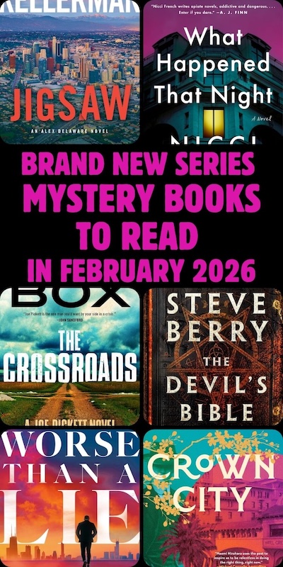 New Mystery and Thriller Books February 2026 - Jen Ryland Reviews