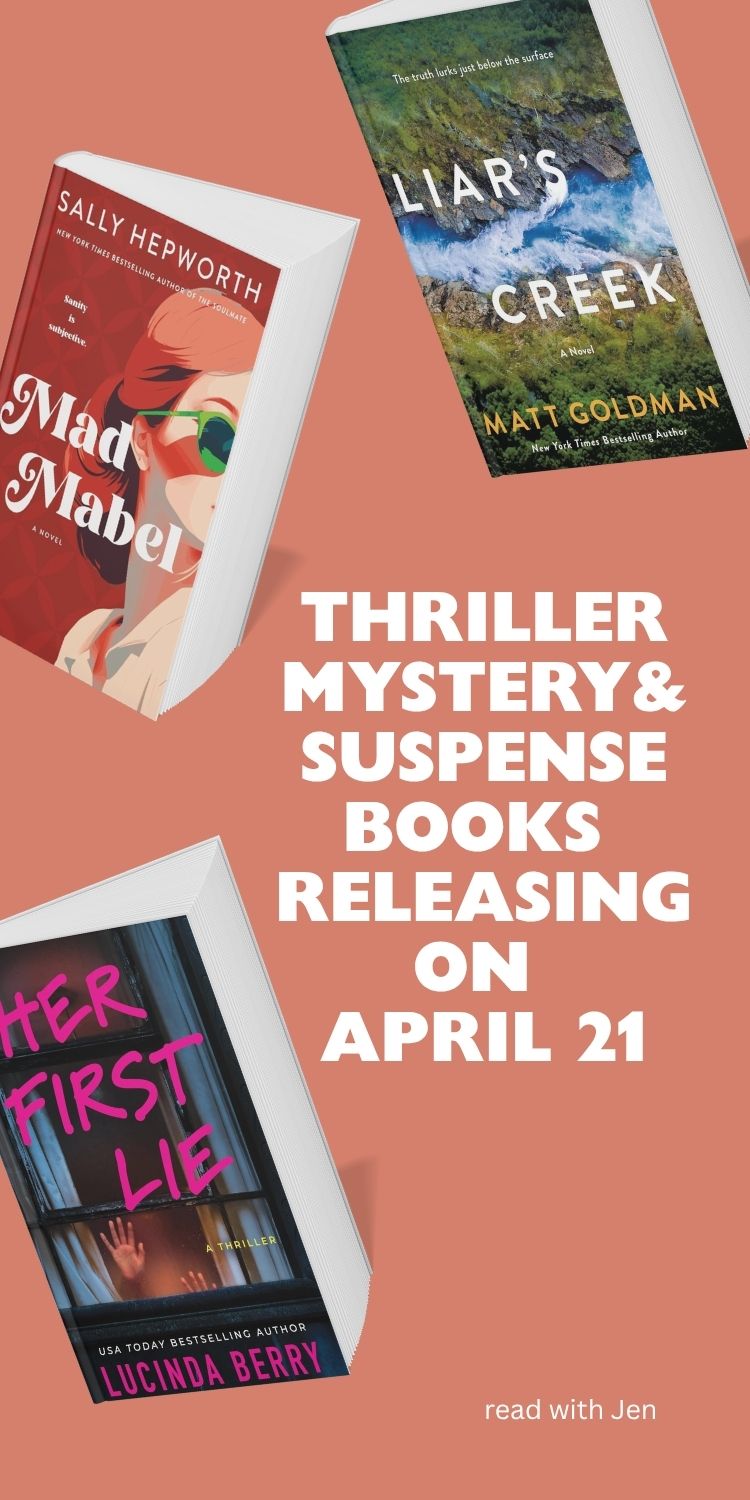 40+ New Mystery and Thriller Books: April 2026 Releases - Jen Ryland ...